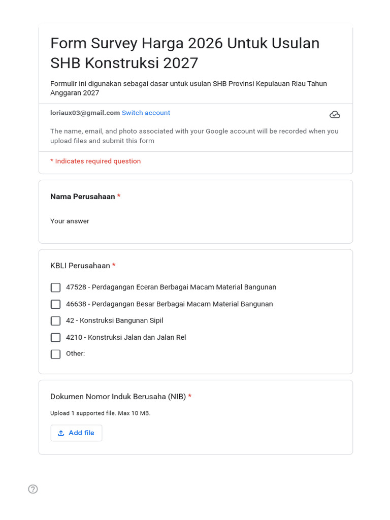2 - Analisis Data Hasil Survey - Form Survey Harga 2026 Untuk Usulan SHB Konstruksi 2027 Melalui ...