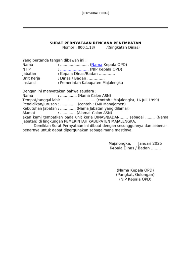 Arti dan Singkatan SPRP dalam ASN | PDF