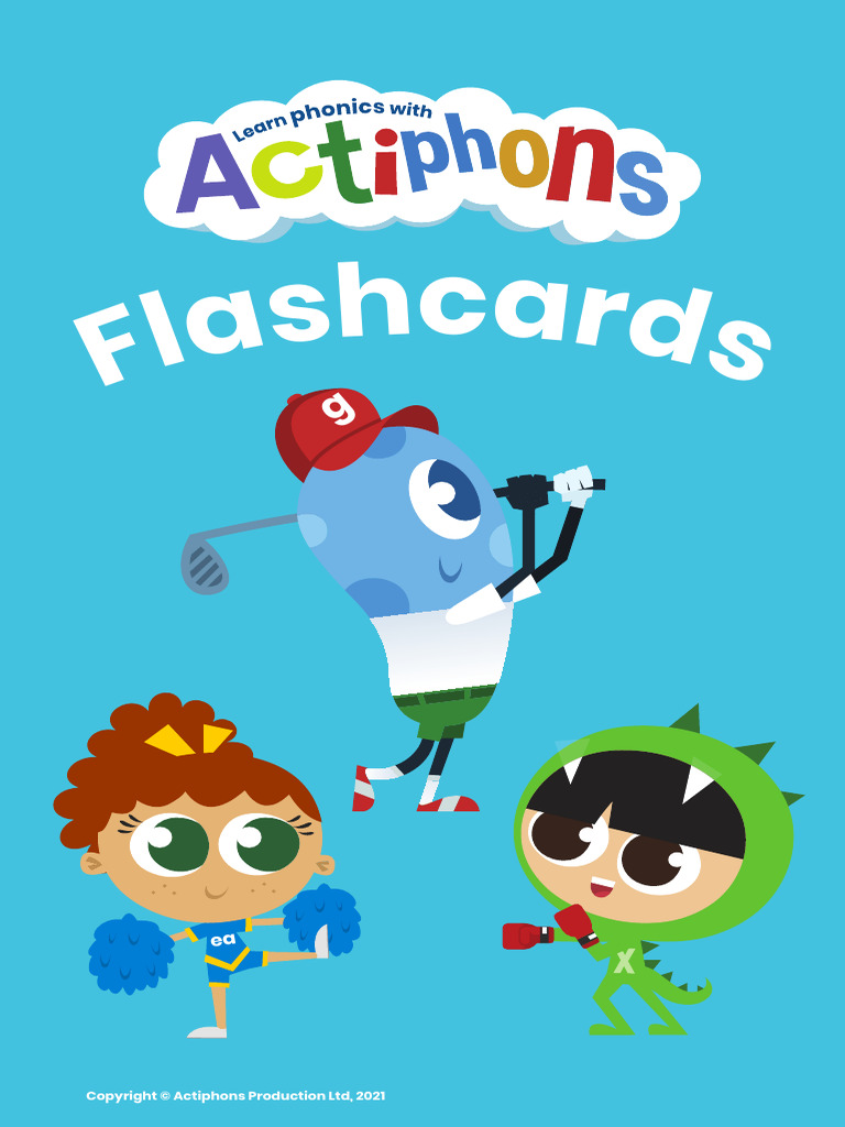Actiphons Phonics Flashcards for Kids | PDF