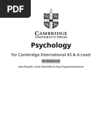 Psychology 1 Cambridge | PDF