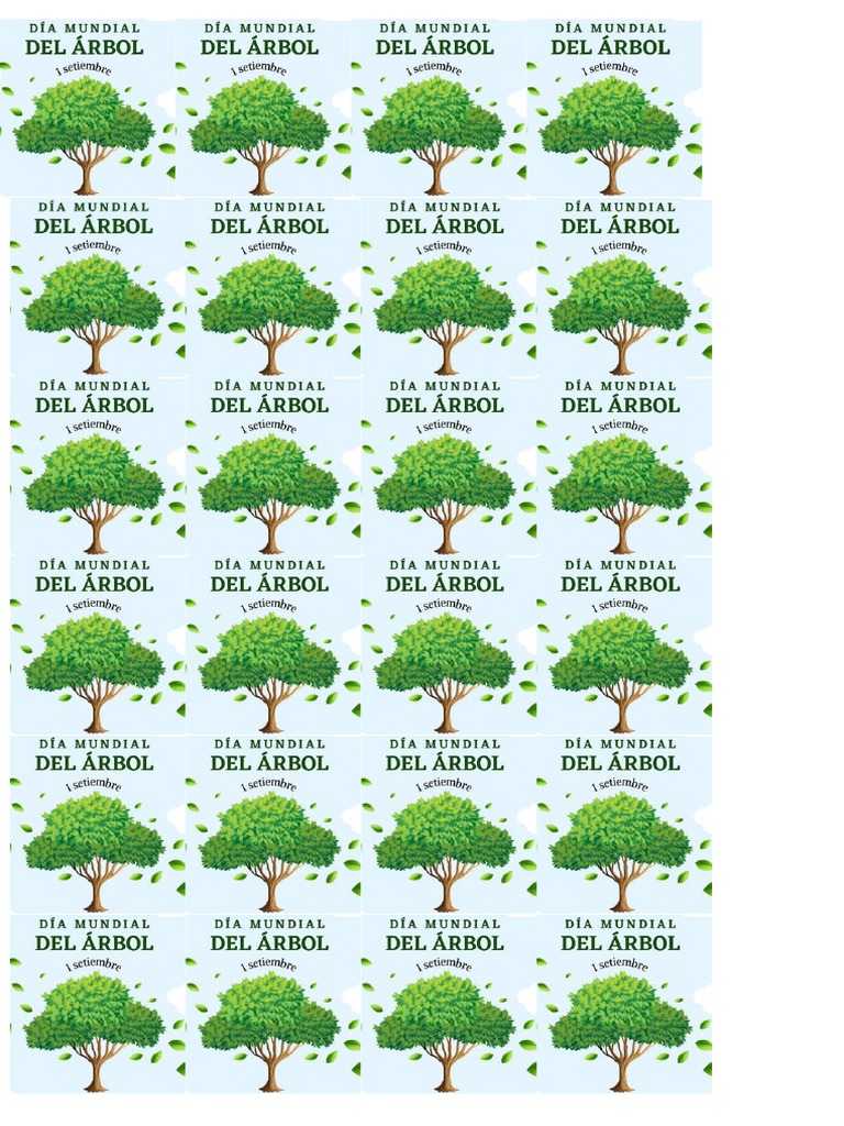 Dia Del Arbol | PDF