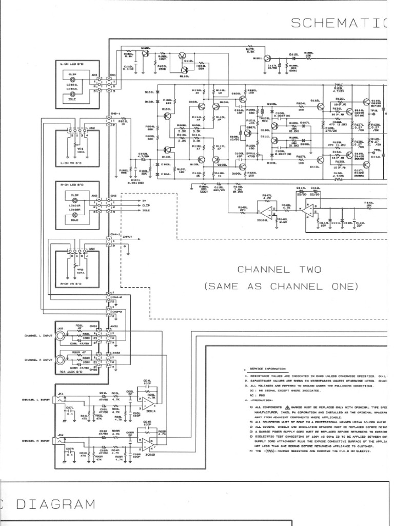 Samson servo 170 amplifier schematics