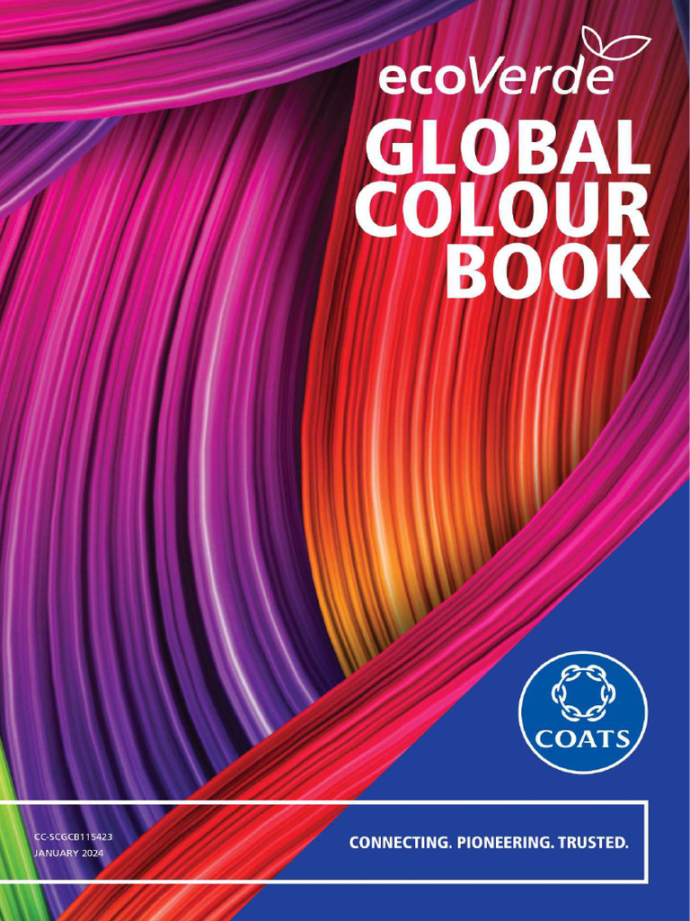 Coats Global Colour Book Guide | PDF | Dyeing | Dye
