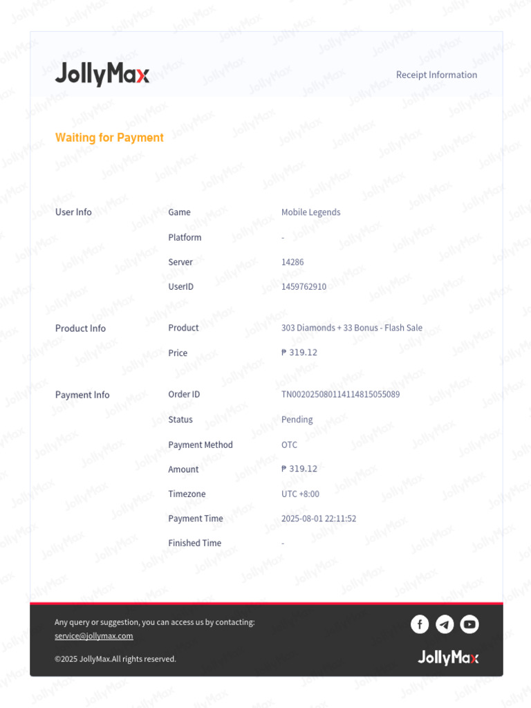 Waiting For Payment | PDF