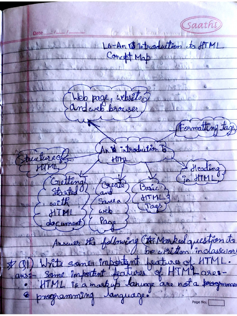 An Introduction To HTML Notes | PDF