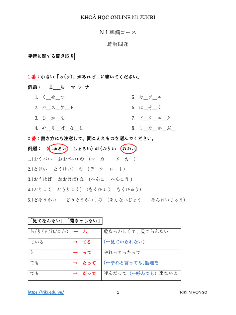 N1 Choukai Bai 1 | PDF