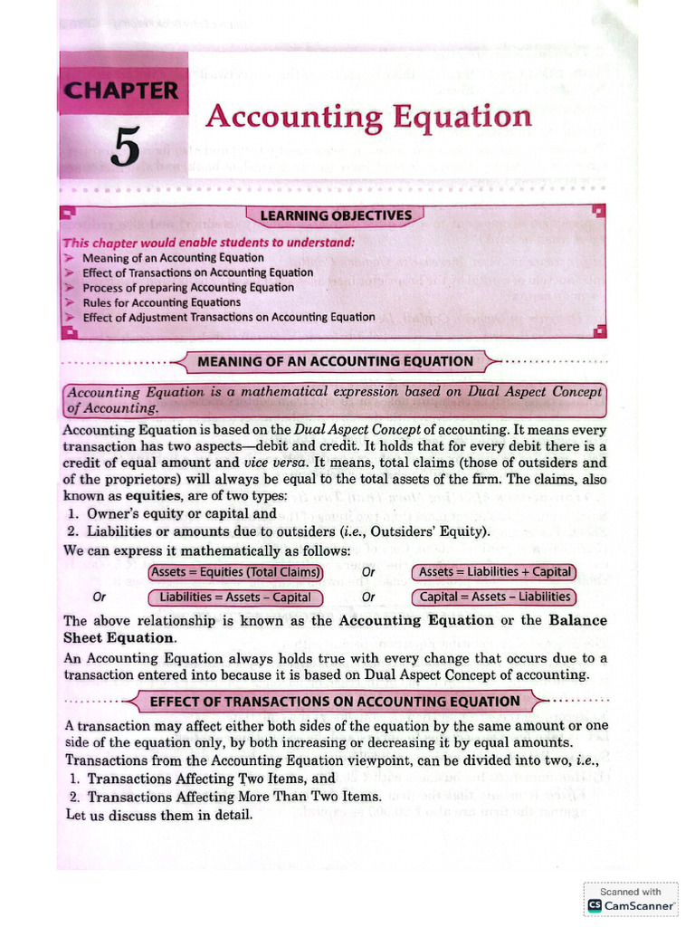 Acc Eqn | PDF