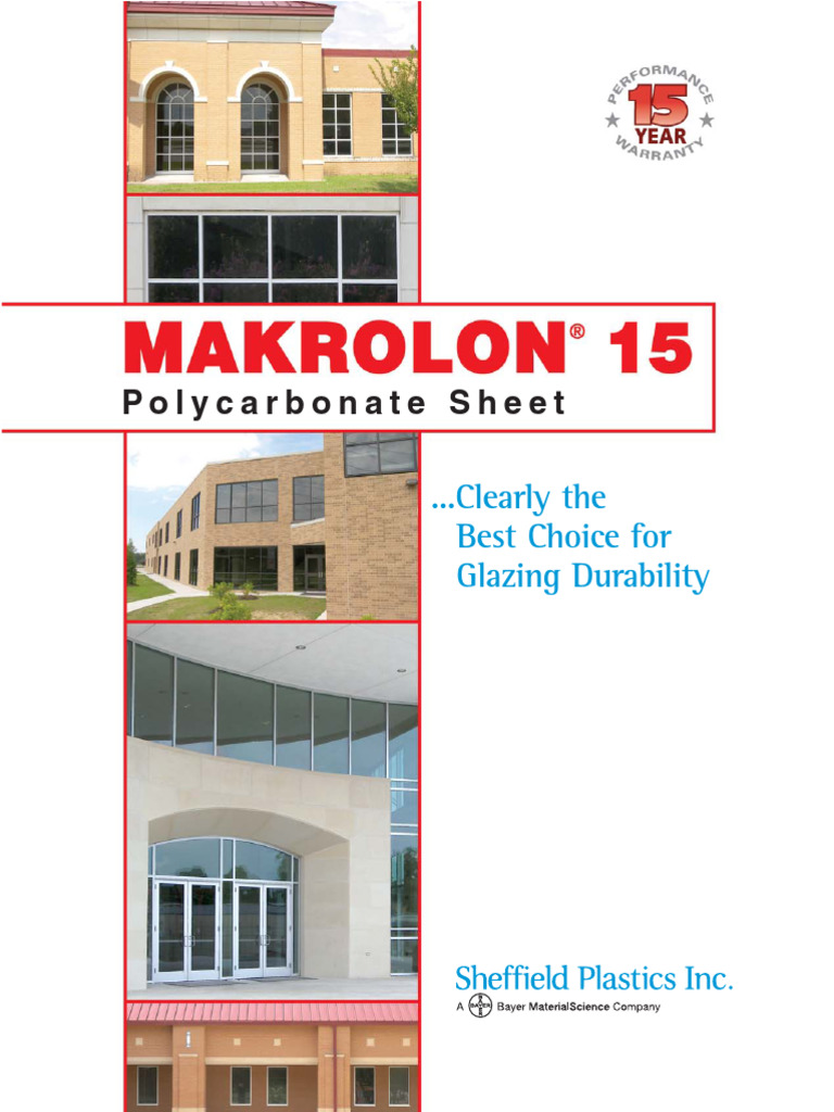 Makro Lon 15 Brochure | PDF | Materials