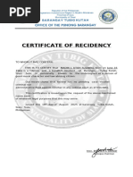 Barangay ID Sample 2025 | PDF