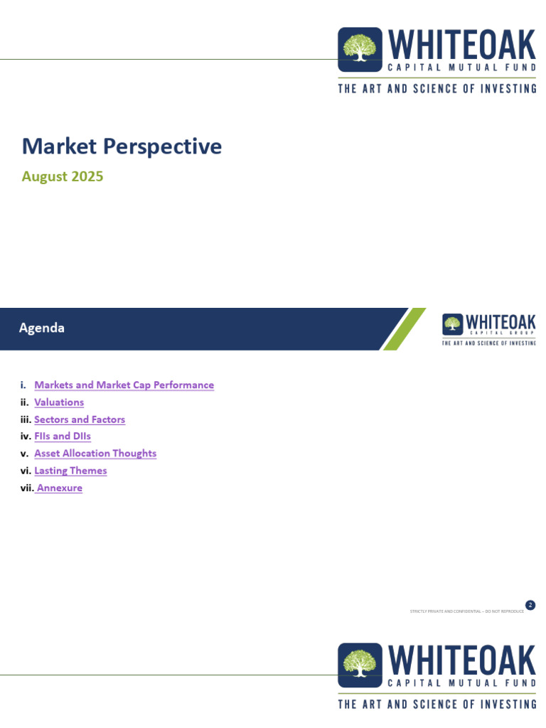 Market Perspective August 2025 175450309 | PDF | Valuation (Finance ...