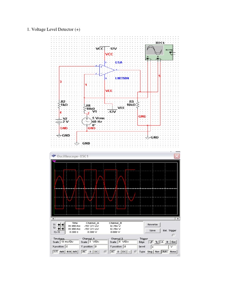 Voltage Level Detector (+) | PDF | Teaching Methods & Materials ...