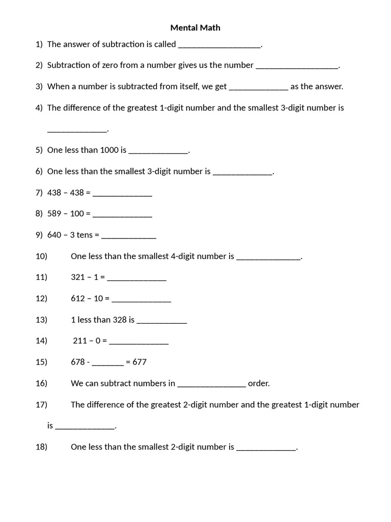 Math Revision Term 2 1 | PDF