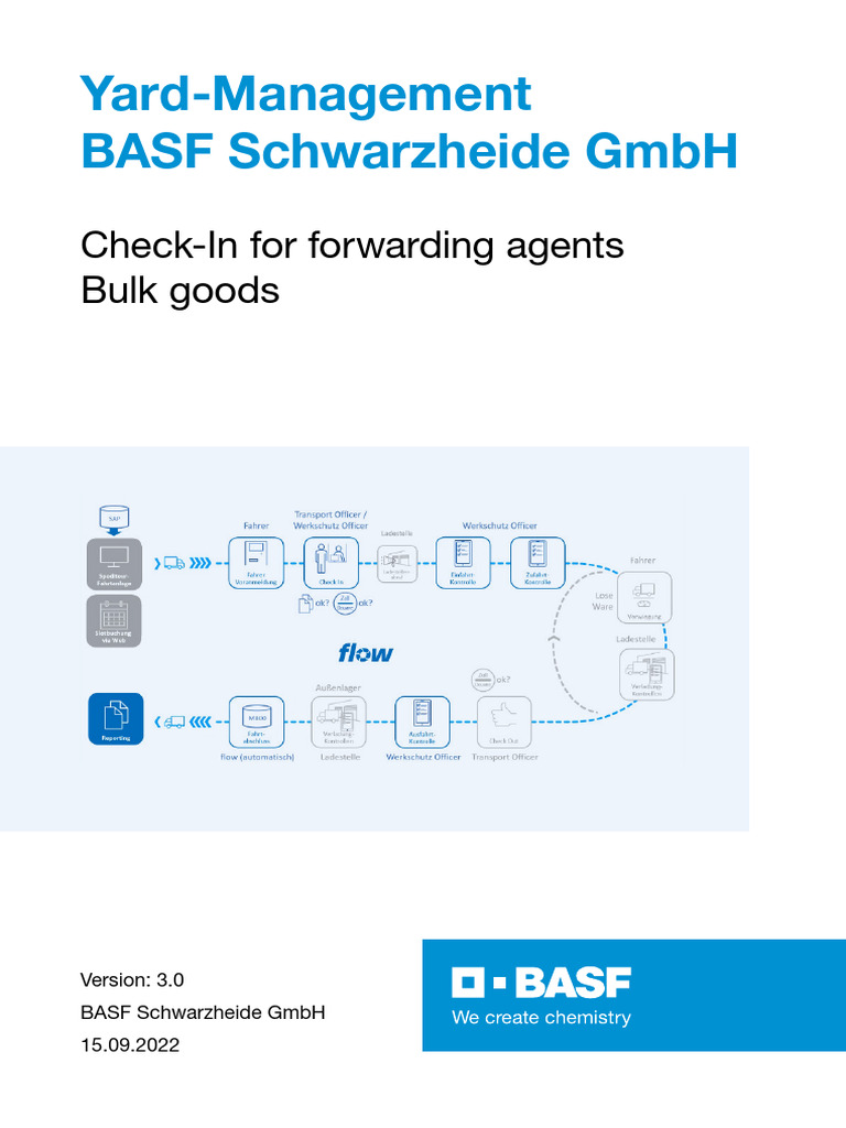 BASF Bulk Goods Check-In Process | PDF | Computing