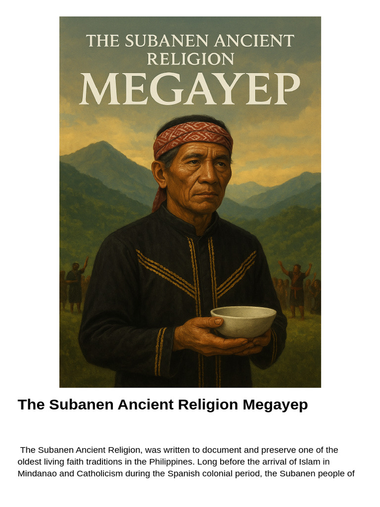 The Subanen Ancient Religion MEGAYEP | PDF | Rituals | Soul