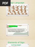 Training in Filipino Sign Language | PDF | Sign Language | Hand