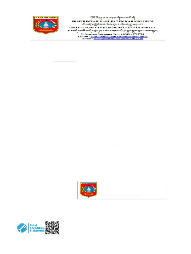Undangan Rapat | PDF