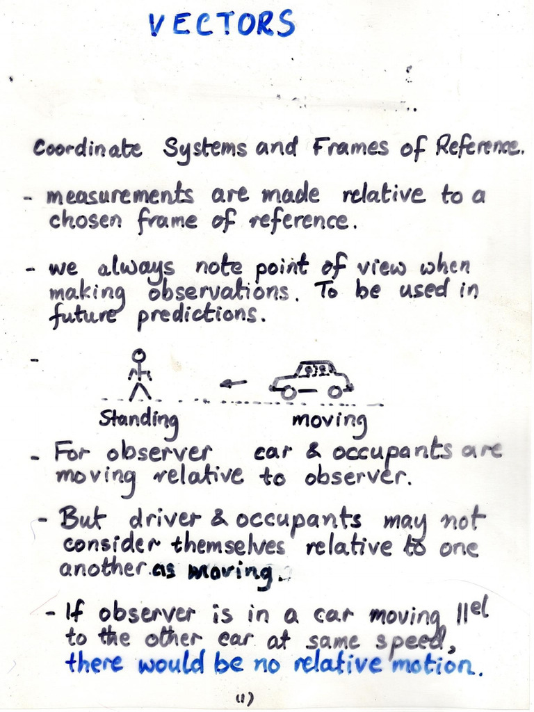 VECTORS Topic1 | PDF