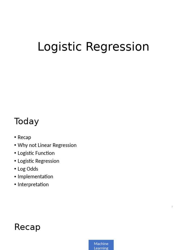 CSE 445 Logistic Regression | PDF | Logistic Regression | Regression Analysis