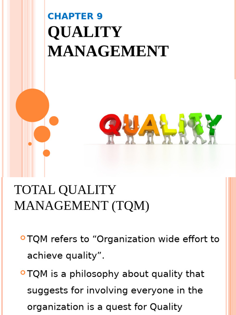 Chapter 9-Quality Management | PDF | Standard Deviation | Loss Function