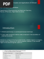 Infrared Spectroscopy Notes | PDF | Infrared Spectroscopy | Physical ...