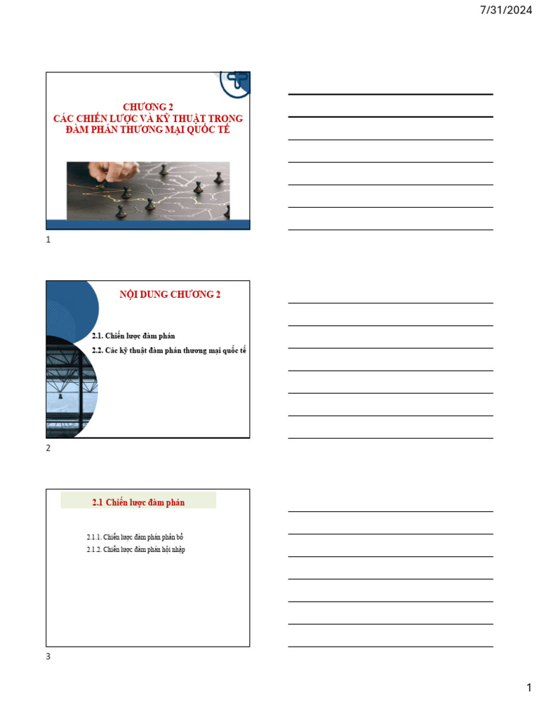 Chuong 2 Cac Chien Luoc Va Ky Thuat Trong Dam Phan TMQT | PDF