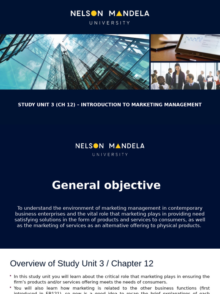 Eb122 Study Unit 3 Student Slides | PDF | Marketing | Marketing Communications