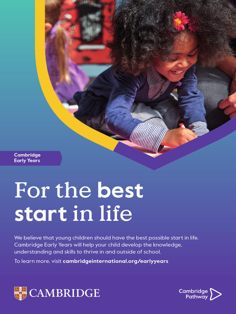 270879 Cambridge Early Years Poster | PDF