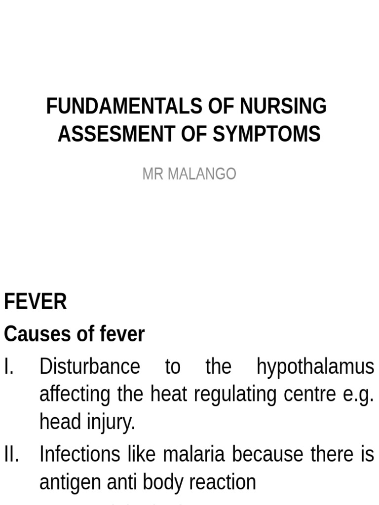 19..management of Fever | PDF | Fever | First Aid