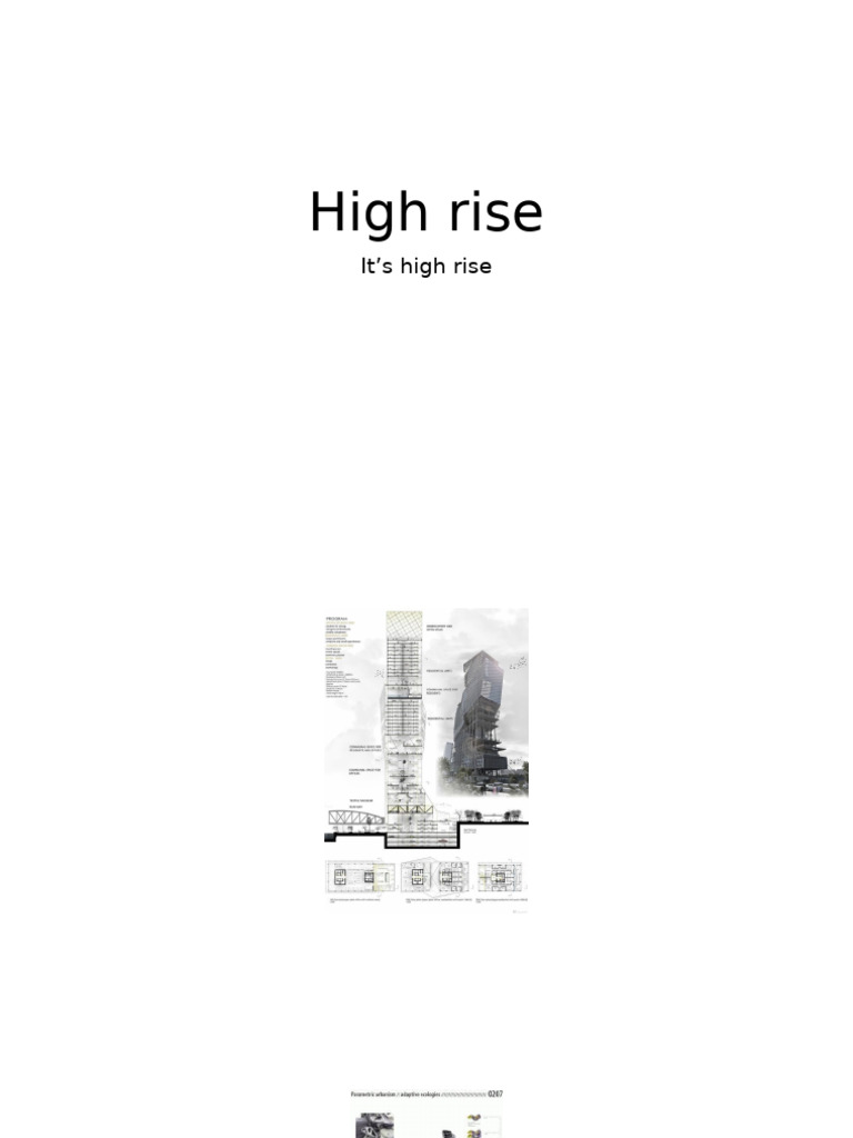 High Rise | PDF