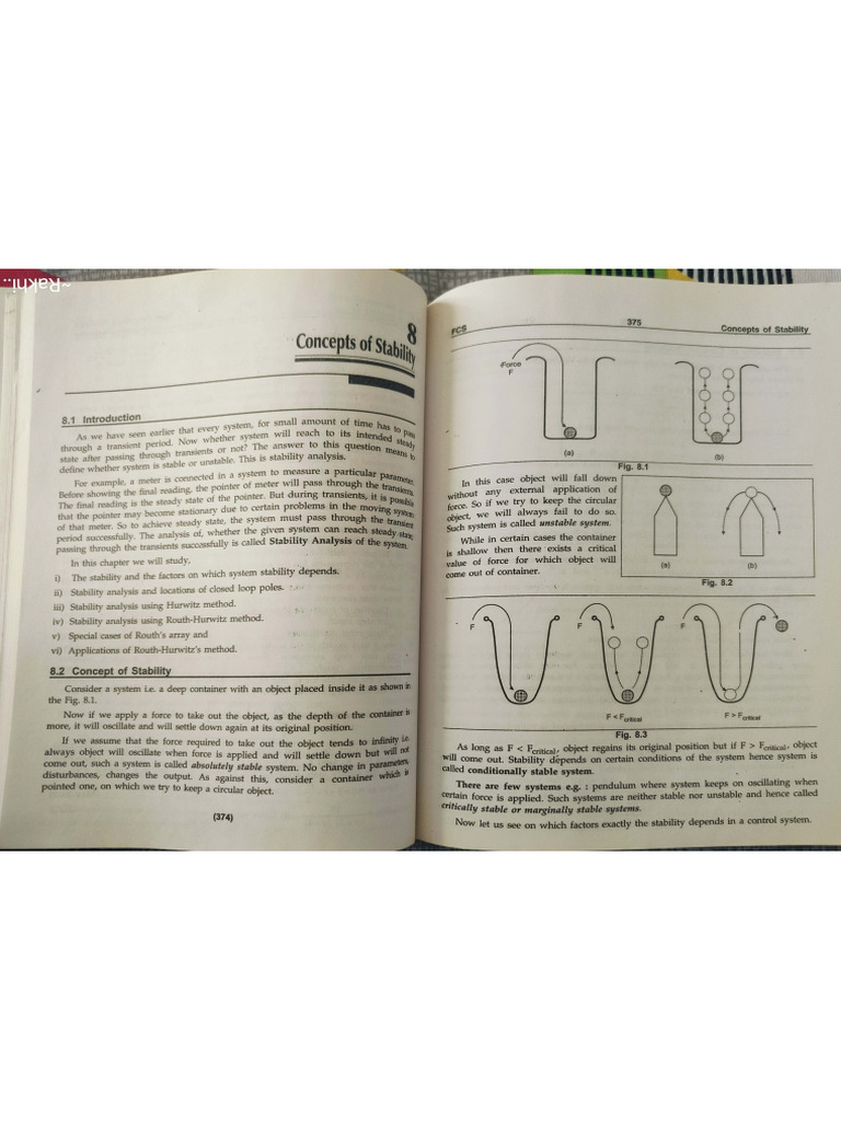 Routh Concept and Stability | PDF | Steady State | Applied Mathematics