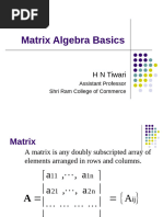 Mathcad Matrices | PDF | Matrix (Mathematics) | System Of Linear Equations