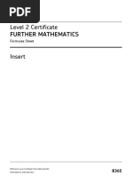 Edexcel IGCSE Math B Formula Sheet | PDF