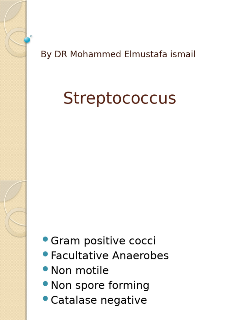 Strep To | PDF | Streptococcus | Staphylococcus Aureus