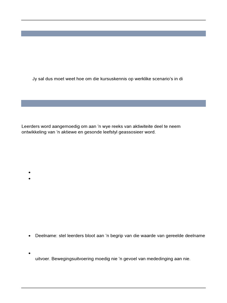 Soorte Vrae en LO Komponent | PDF
