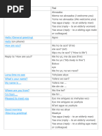 Essential Tongan Phrases Guide | PDF | Tonga | Polynesia