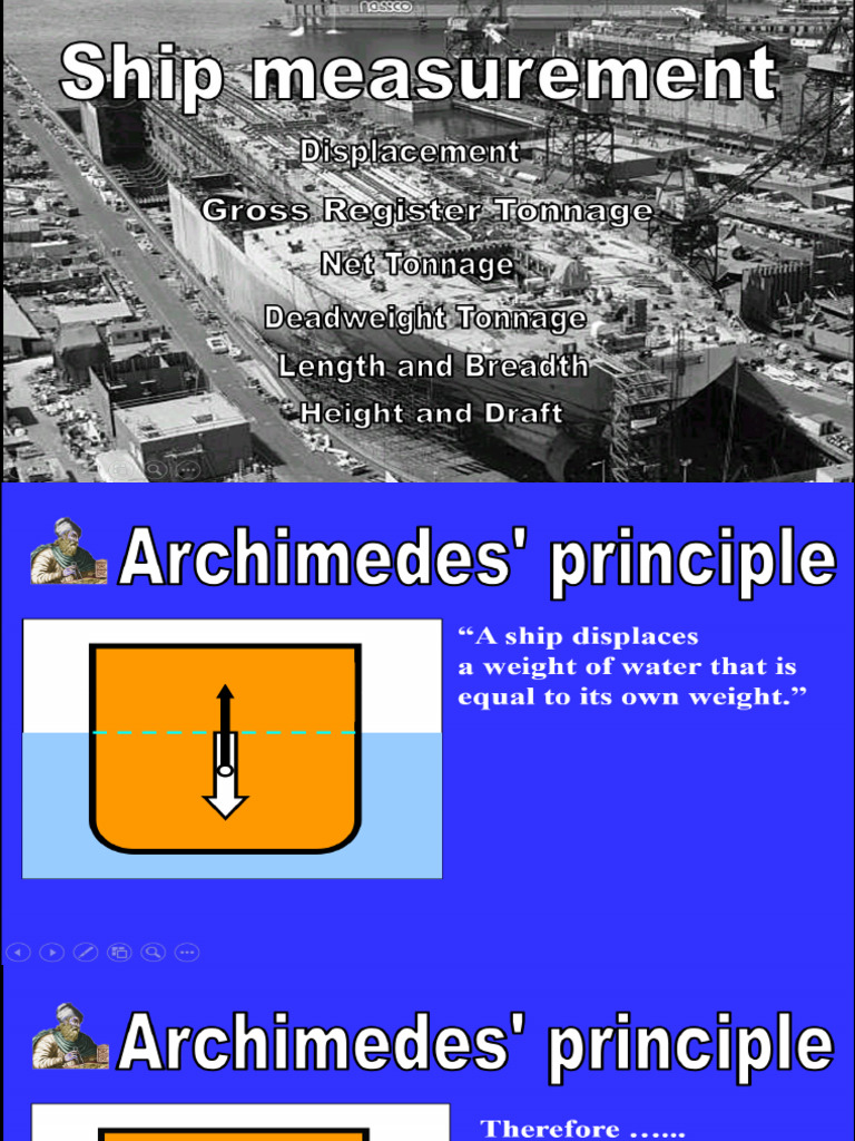 Ship Measurement in Pictures | PDF