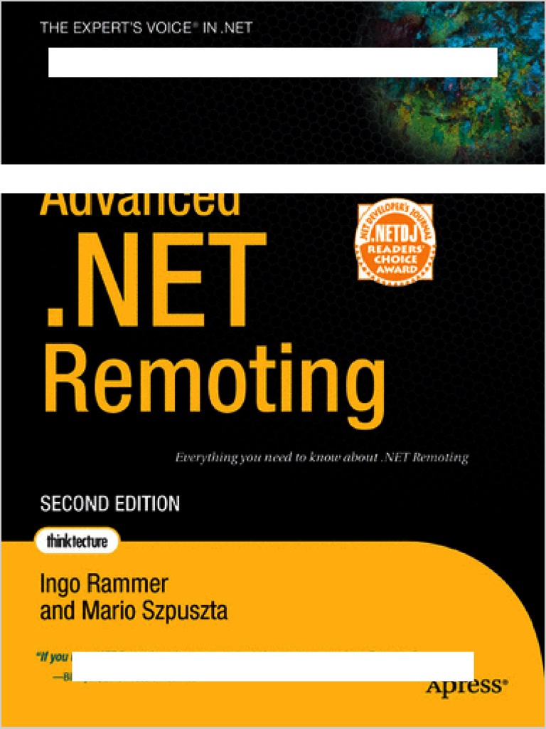 Advanced .NET Remoting (2nd Edition) Szpuszta | PDF | Computing ...