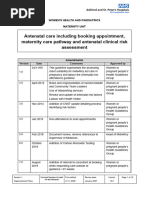 Maternity Triage Clinical Guidelines | PDF | Childbirth | Obstetrics