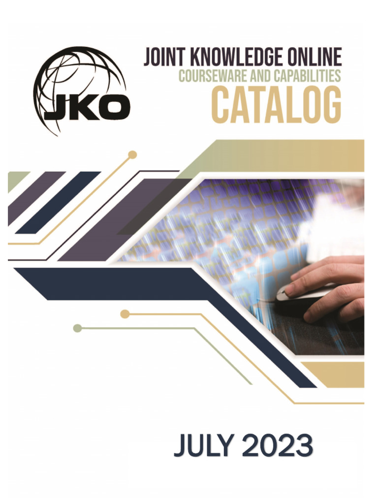 JKO Annual Review and Training Updates | PDF | Educational Technology