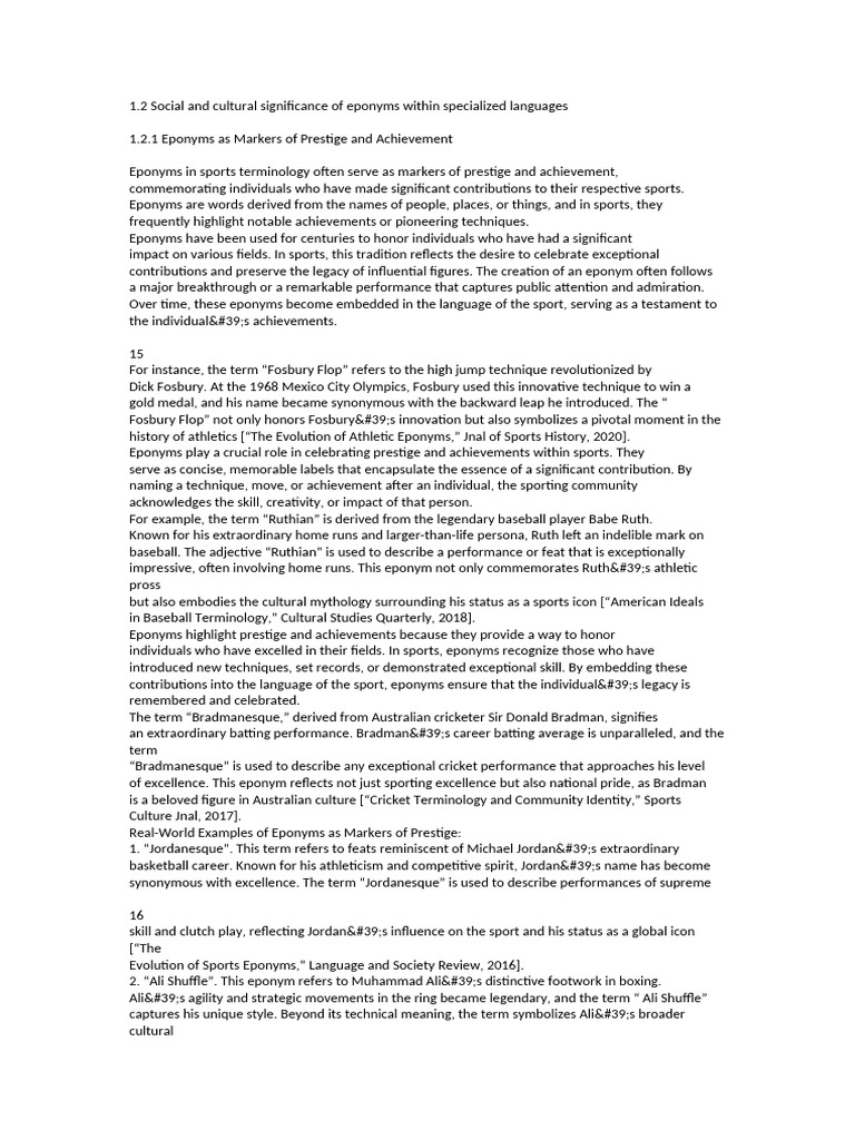 Eponyms | PDF