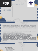 Laporan OJT Pembelajaran Mendalam SD Literasi | PDF