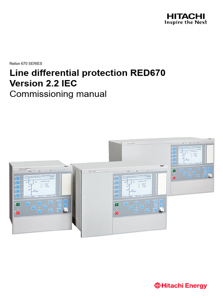 Relion 670 Series RED670 Manual | PDF | Electromagnetic Compatibility ...