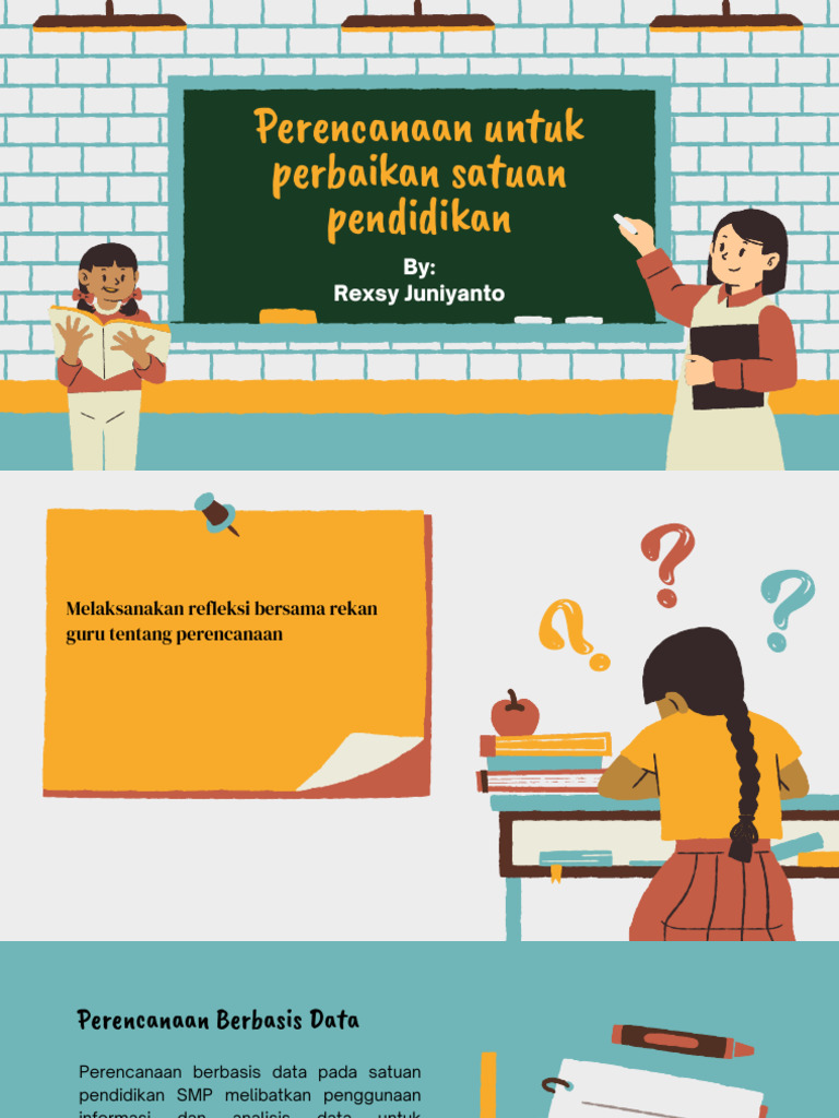 Perencanaan Untuk Perbaikan Satuan Pendidikan | PDF