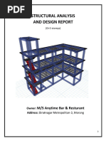 Etabs Tutorial | PDF | Beam (Structure) | Wall