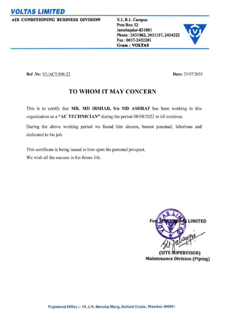 Voltas | PDF