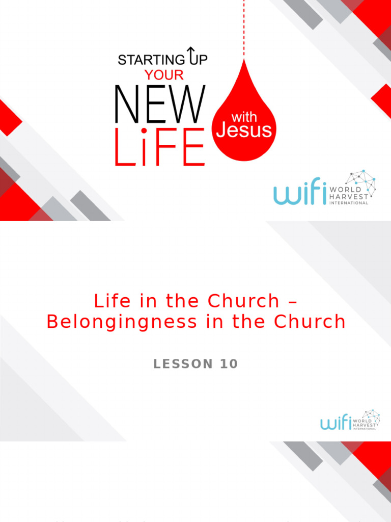 Belonging in the Church Community | PDF | Paul The Apostle | Love