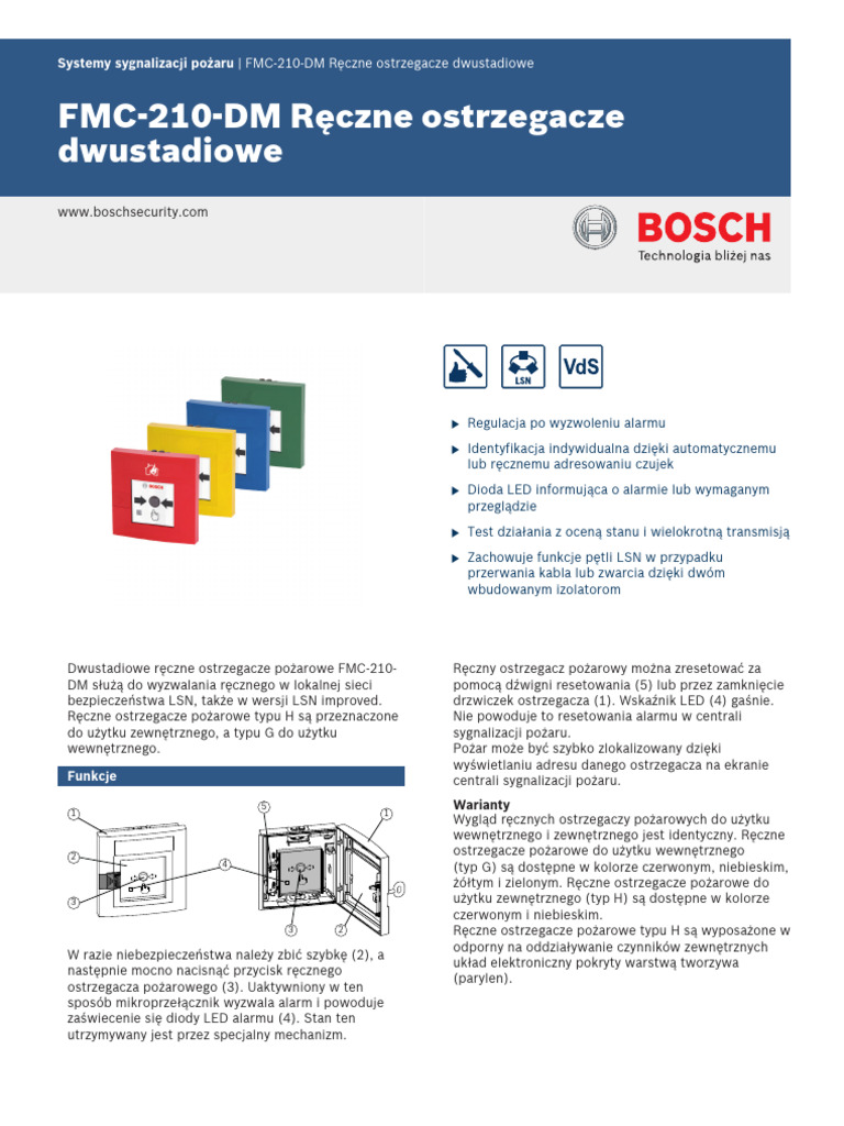 FMC 210 DM Manual Call Point | PDF