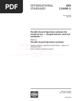 ISO 11608 2 2022 Needle Based Injection Systems For | PDF | International Organization For ...