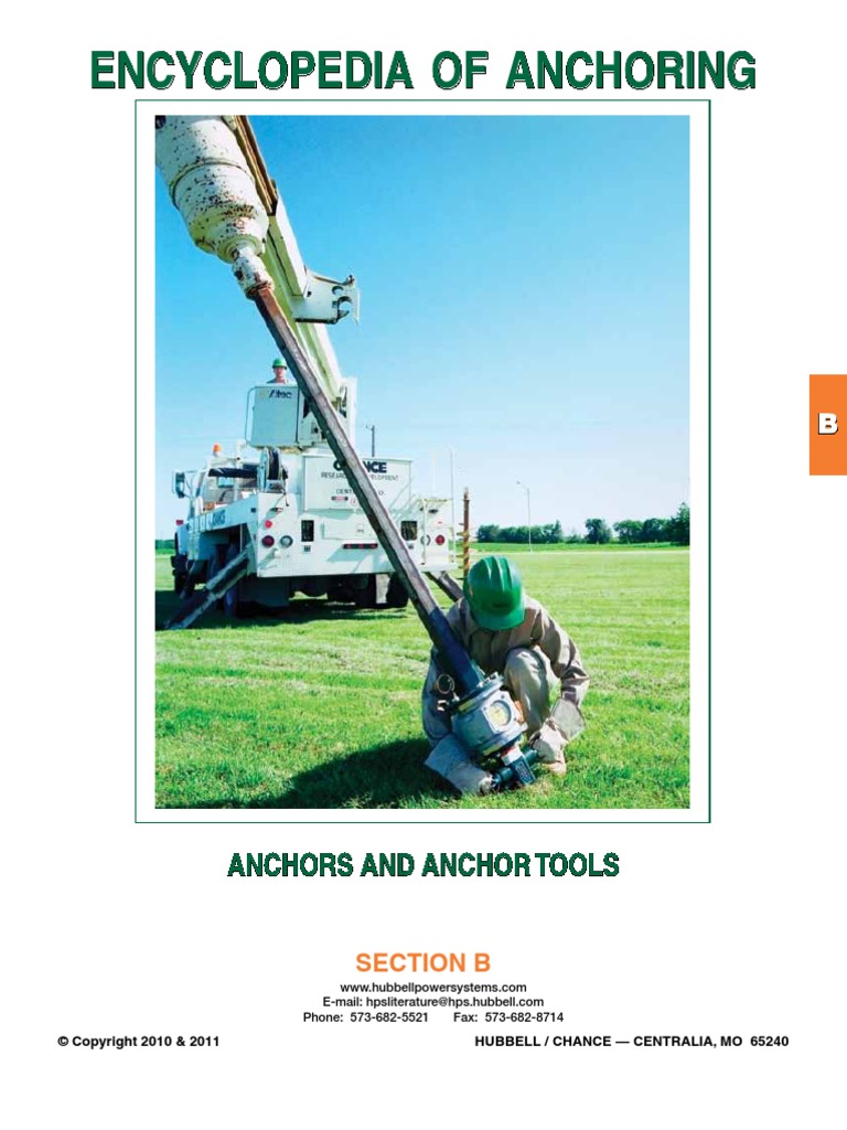 Encyclopedia Of Anchoring Pdf Technology Engineering