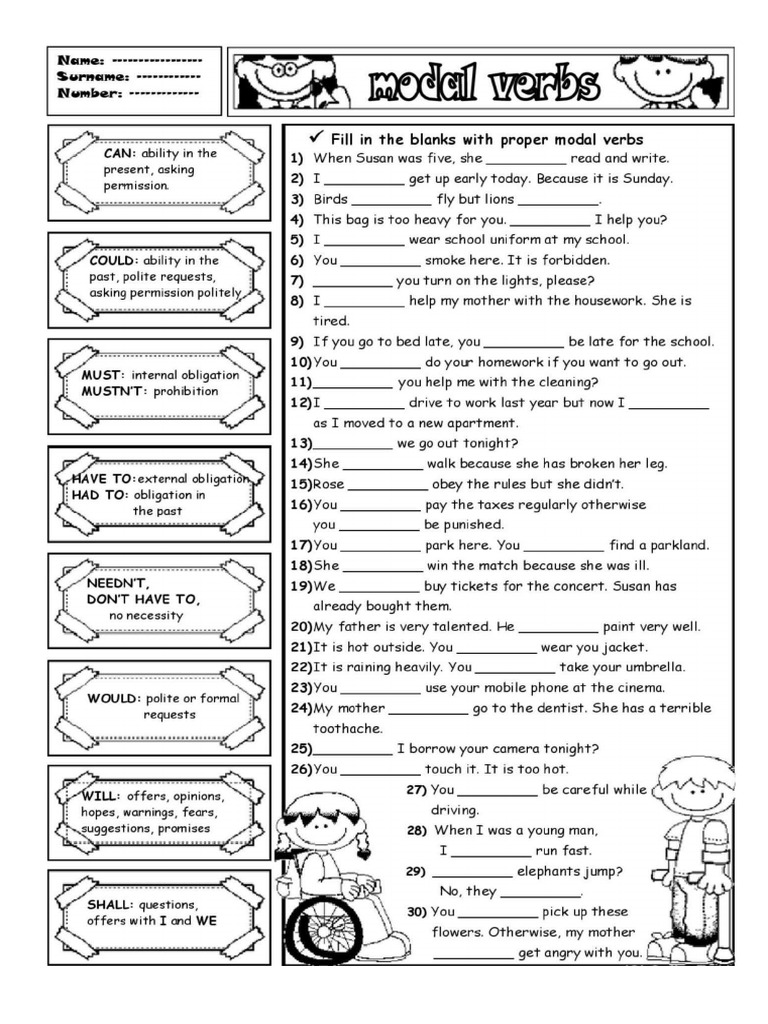 Modal Verbs 2º Ano | PDF